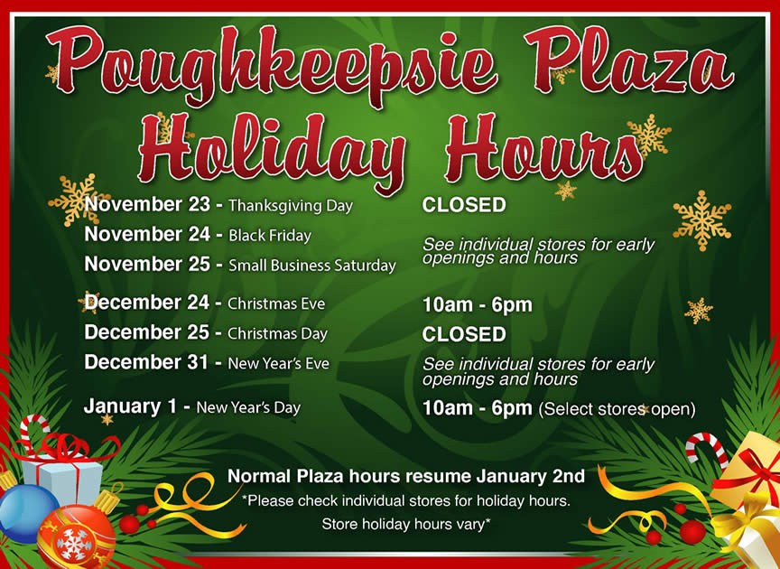 Poughkeepsie Plaza -Hudson Valley Shopping